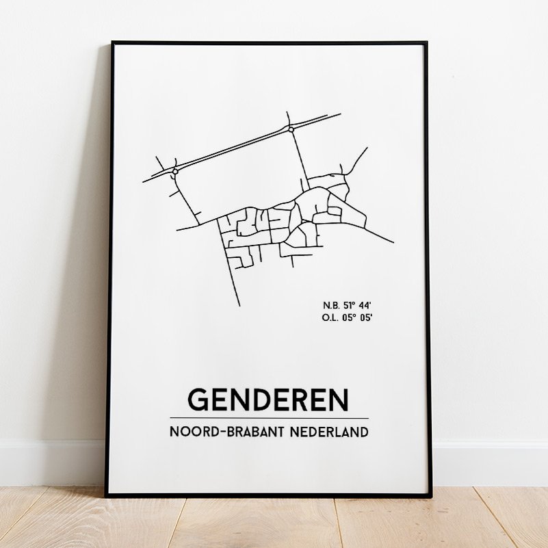 Unieke poster van Genderen? Koop hier je persoonlijke posters