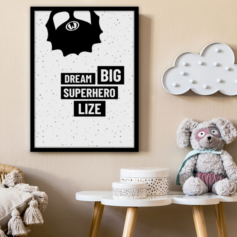 Superhelden poster - You frame your story